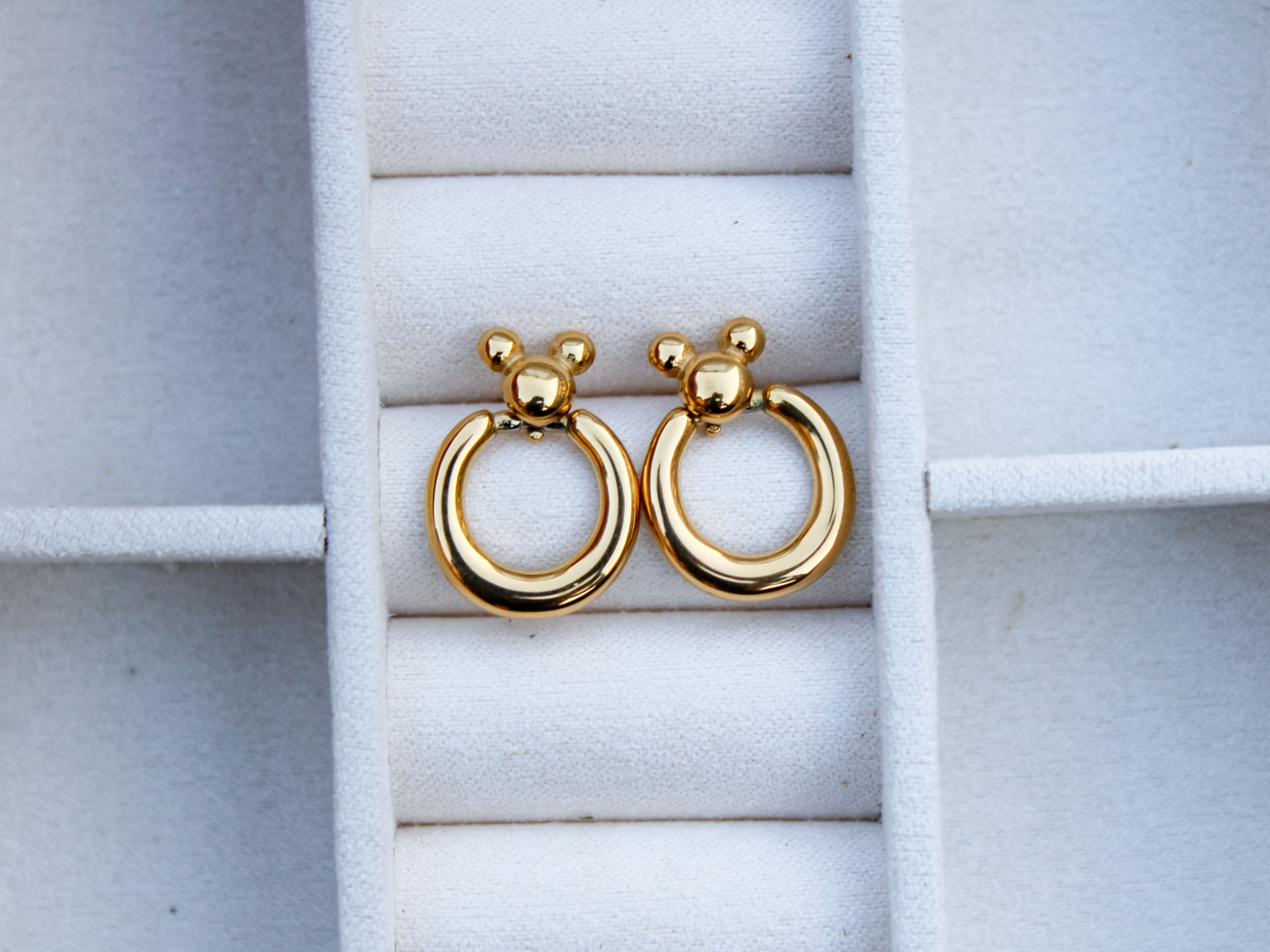 Mini Leader of the Club Earrings – Spinning Carousel Co.